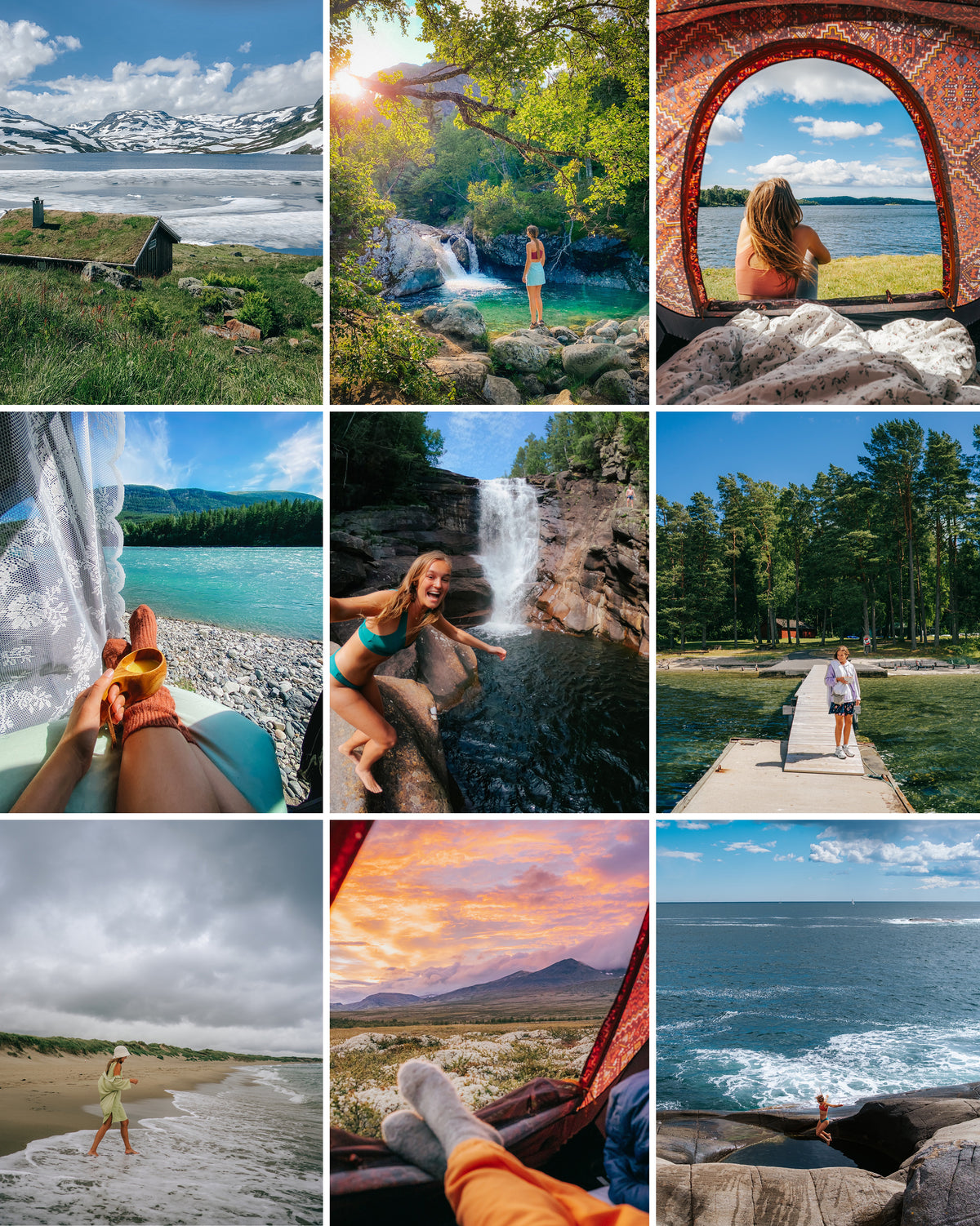 Norway Map (East + South) | helenemoo